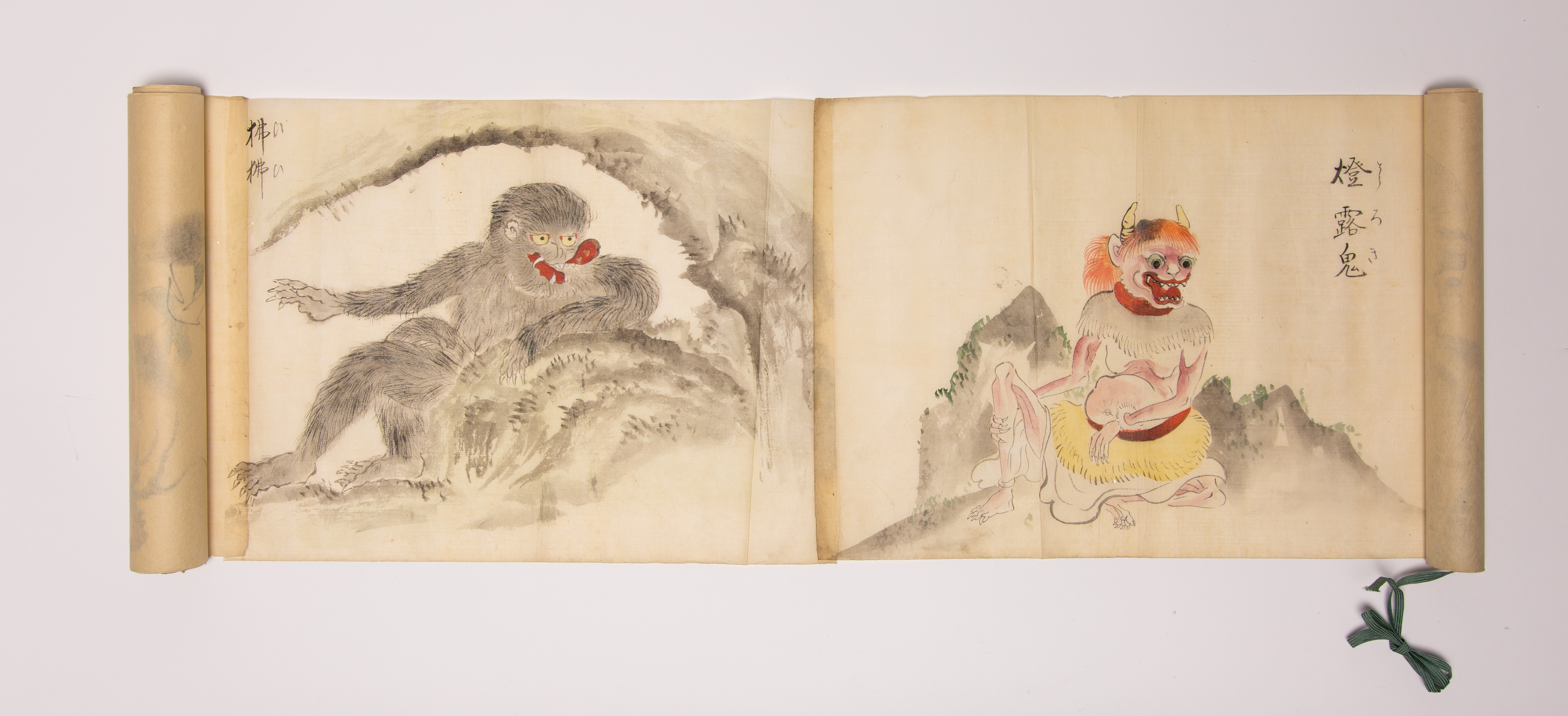 Spooky and macabre Japanese scroll paintings exceed expectations ...